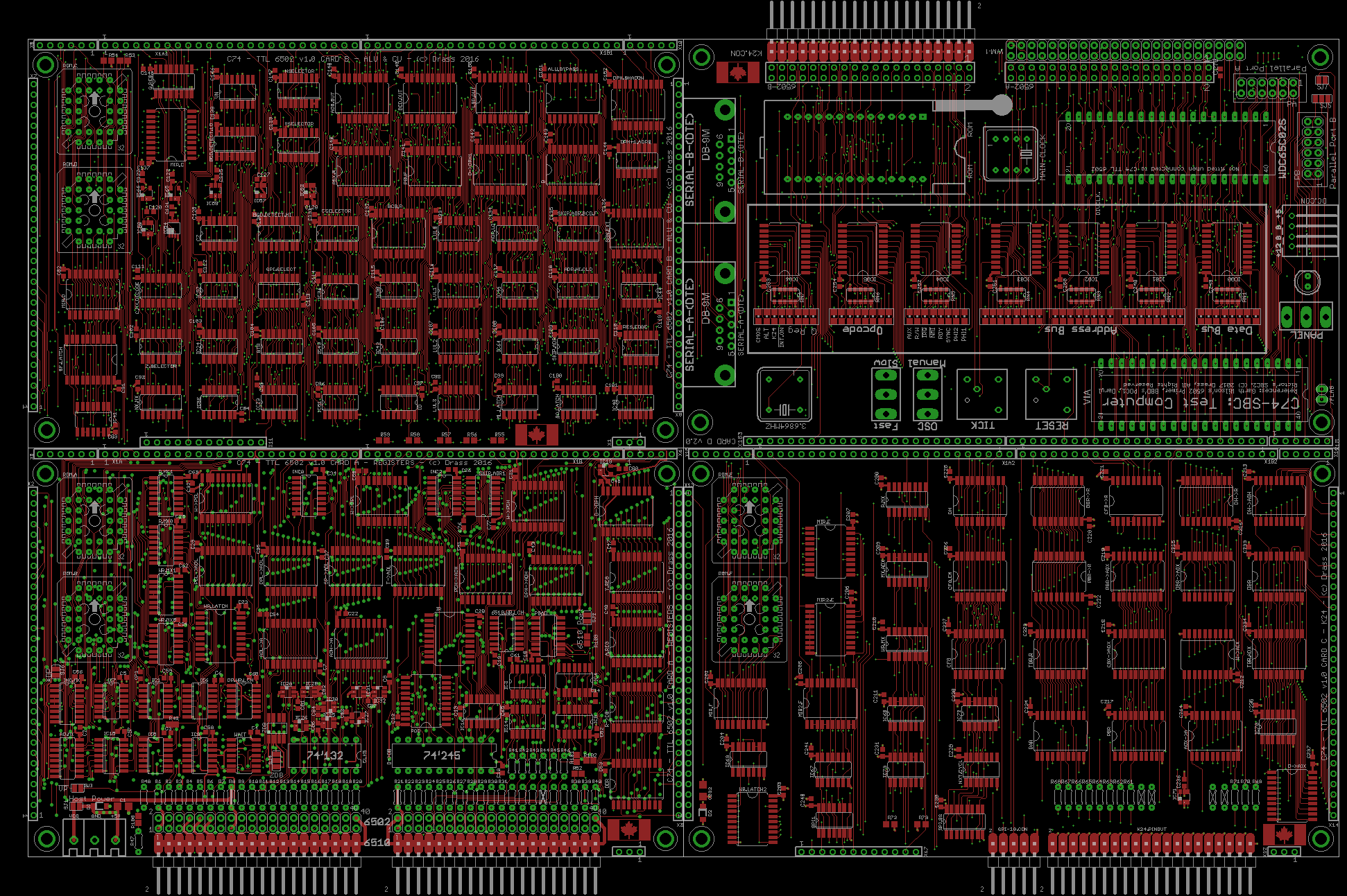 The Build Process – C74-6502 CPU